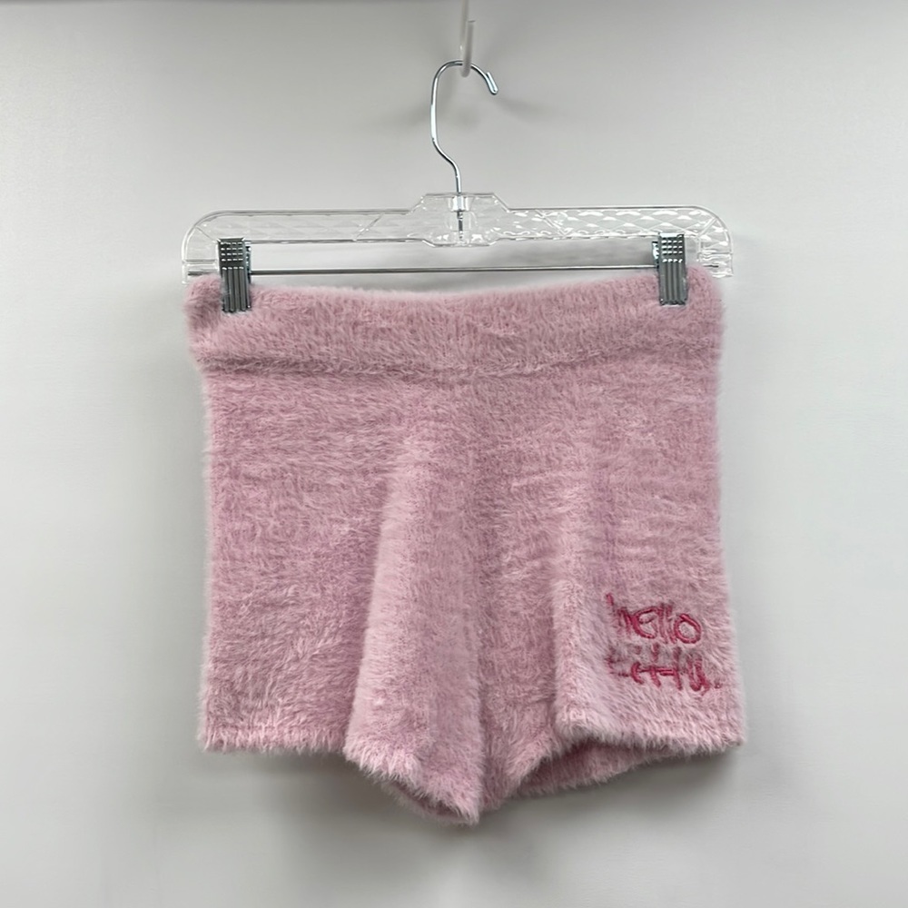 Hello Kitty X Forever 21 High Rise Faux Fur Pajama Sh… - Gem